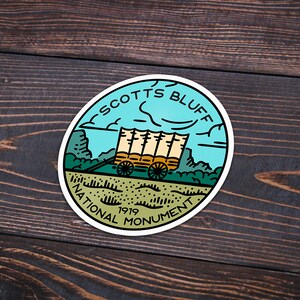 Scotts Bluff National Monument Sticker - Etsy