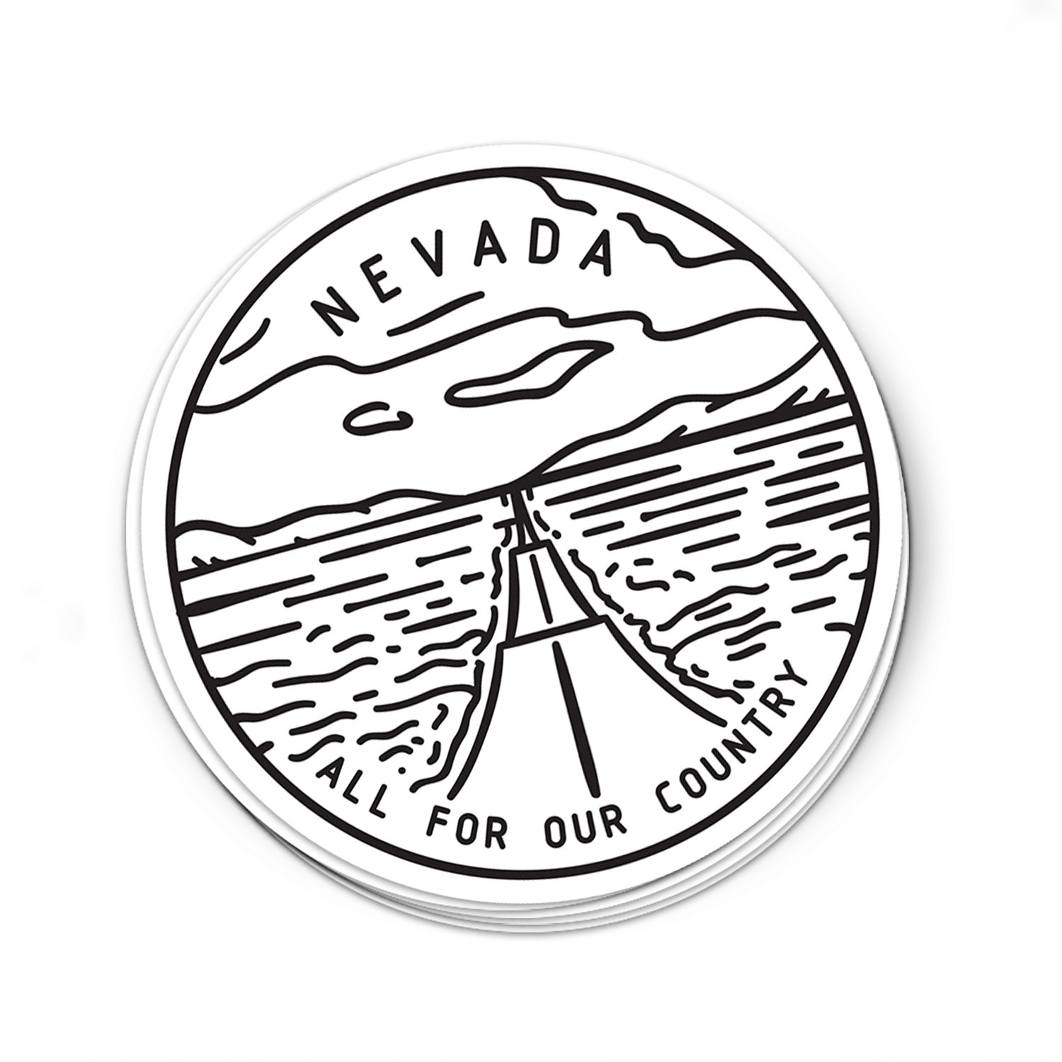 Nevada Sticker Nevada Decal Multiple Sizes Available - Etsy