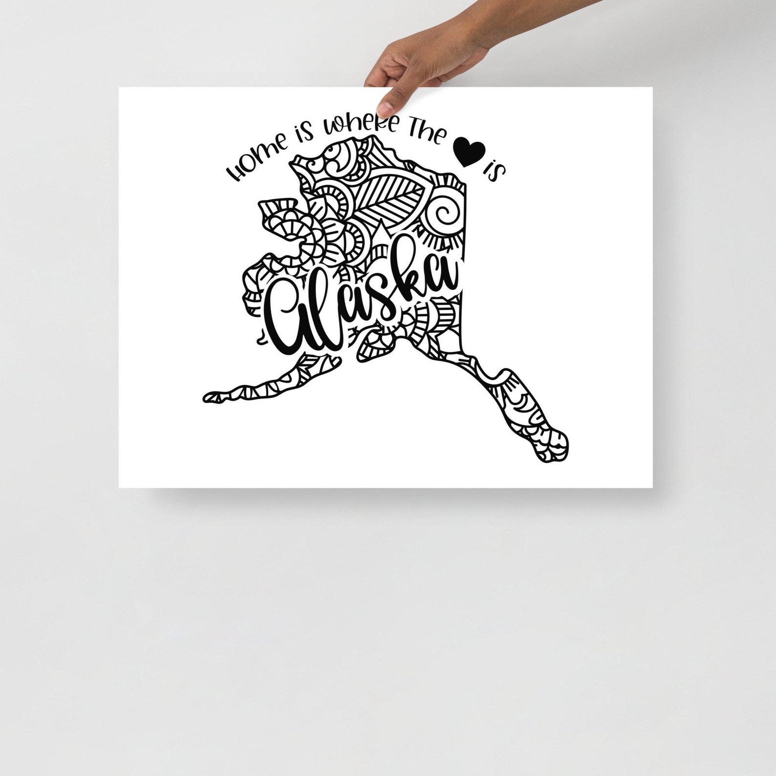 Iowa Poster | Minimalist State Poster | Wall Art | State Poster | Art ...
