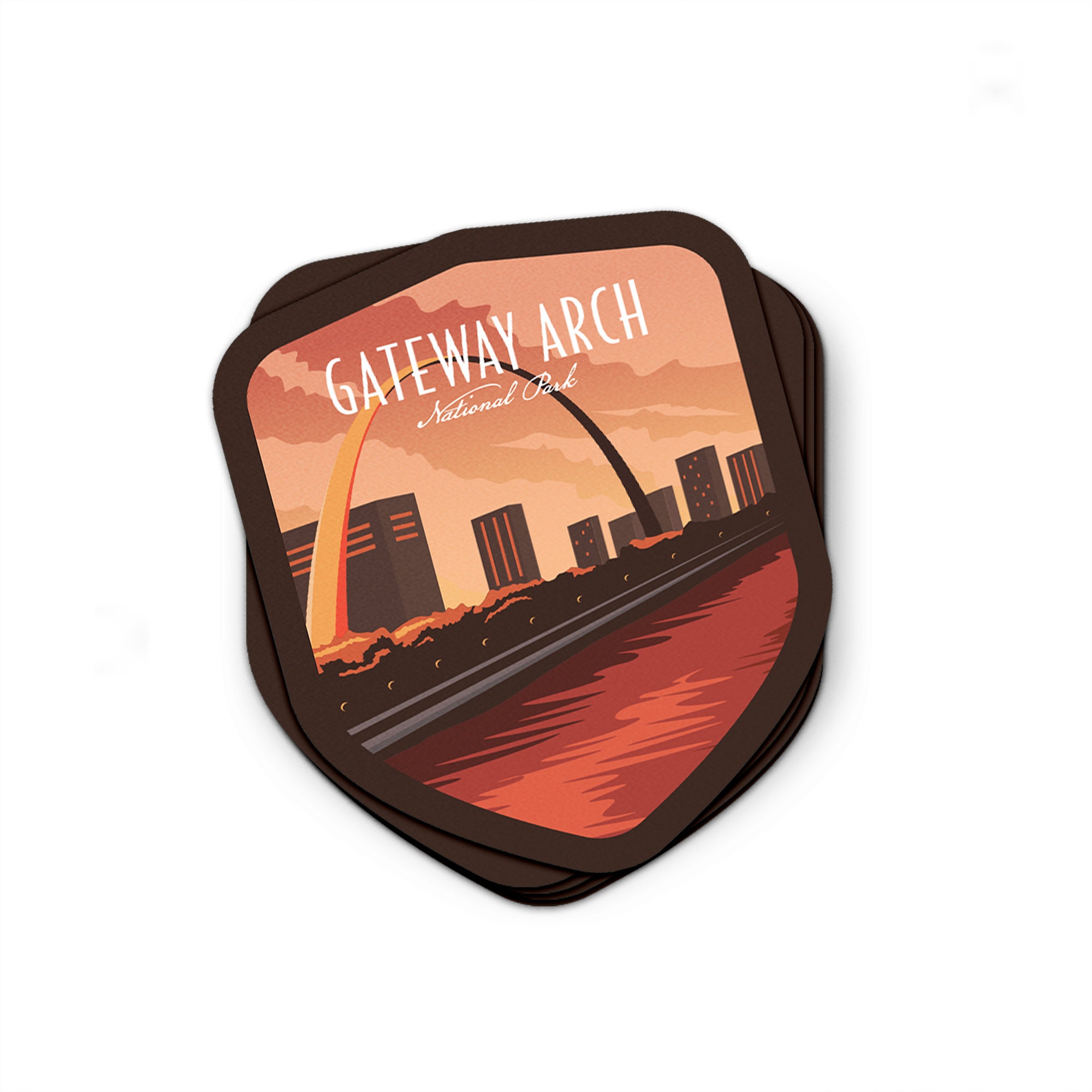 Gateway Arch National Park Sticker - Etsy