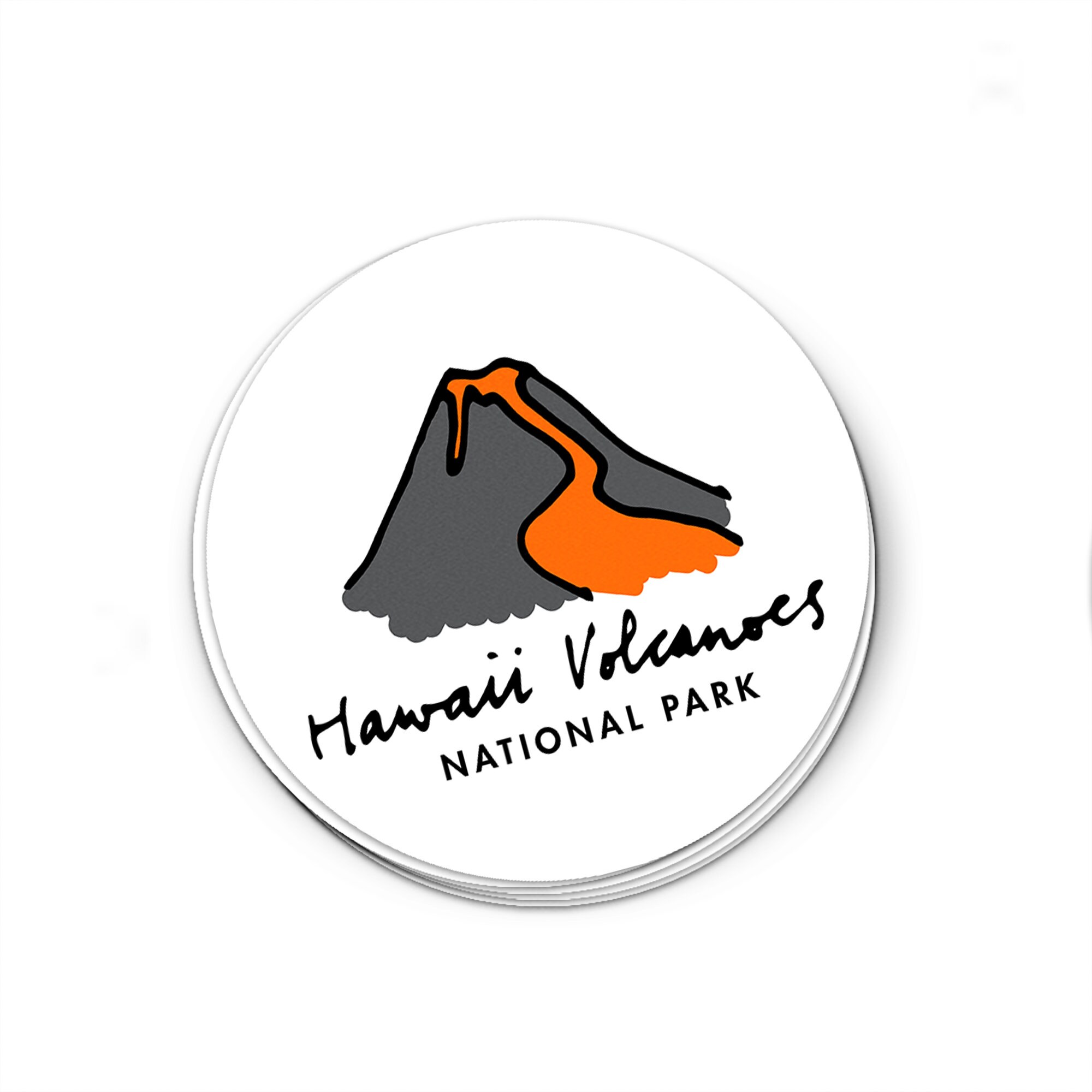 Hawaii Volcanoes National Park Sticker National Park Decal - Etsy