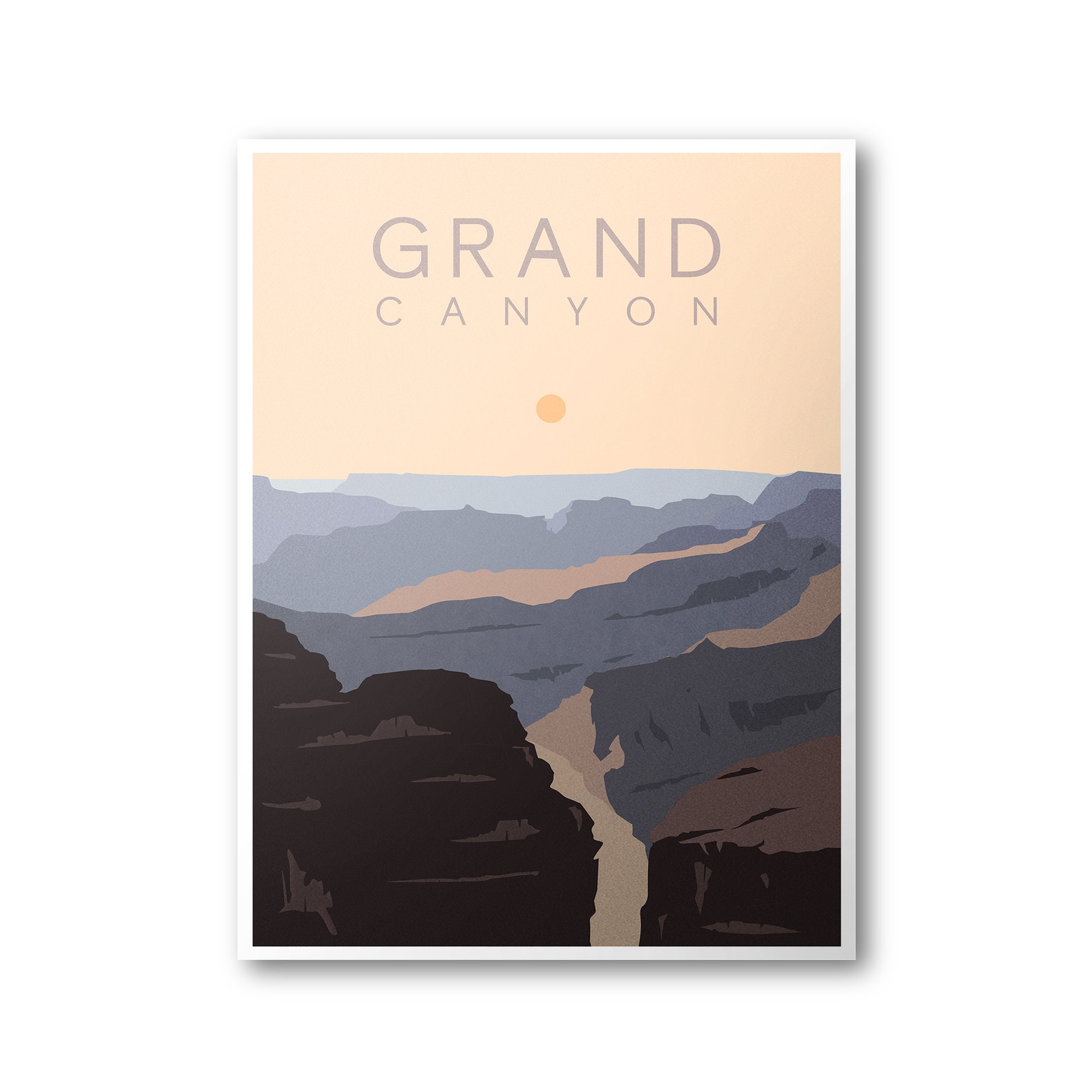 Grand Canyon National Park Poster National Park Print | Etsy