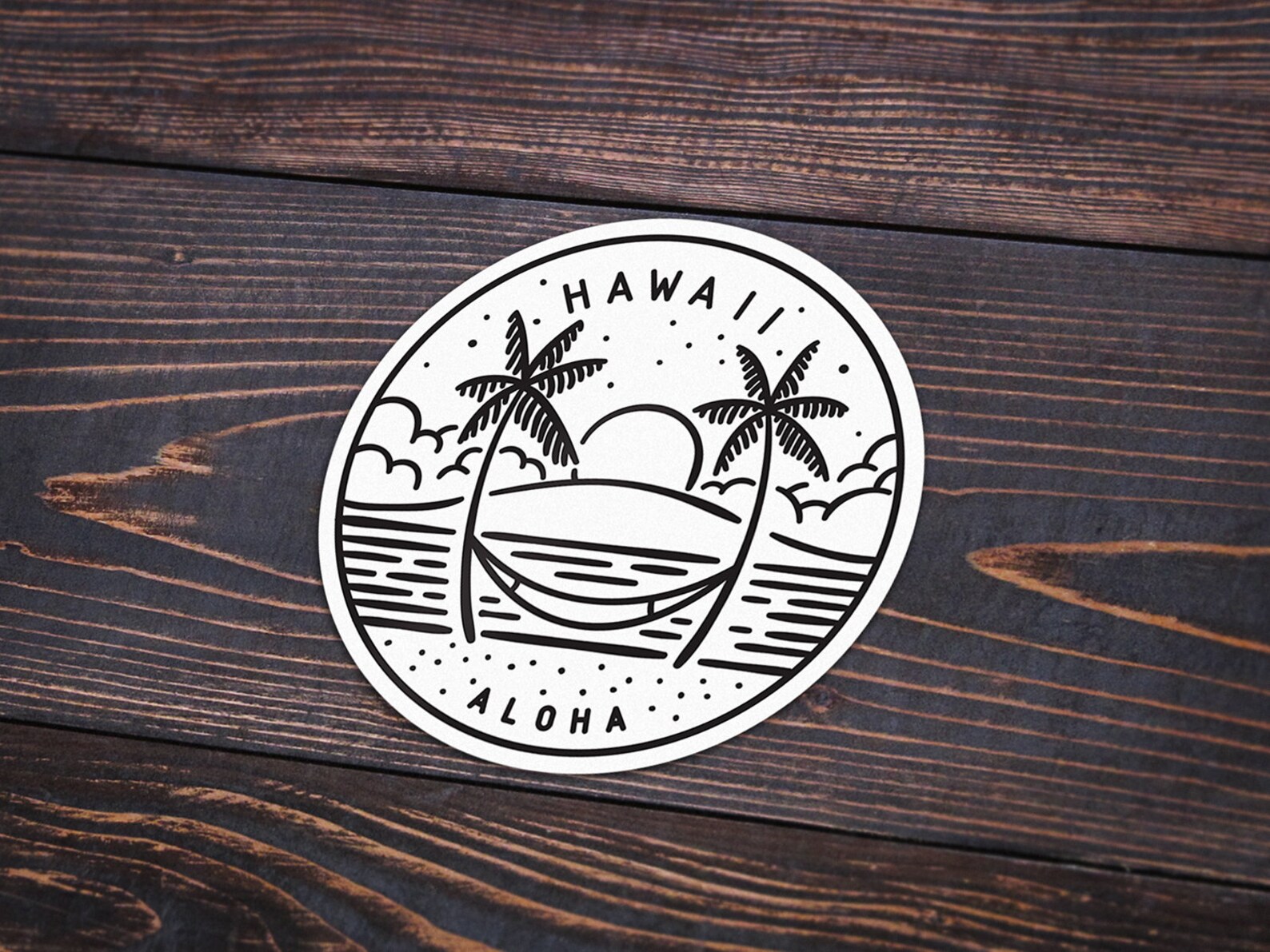 Hawaii Sticker Hawaii Decal Multiple Sizes Bumper - Etsy