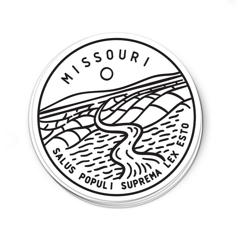 Missouri Sticker Missouri Decal Multiple Sizes Bumper - Etsy New Zealand