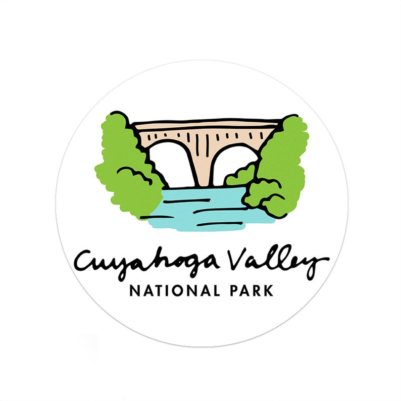 Cuyahoga Valley National Park Sticker National Park Decal | Etsy
