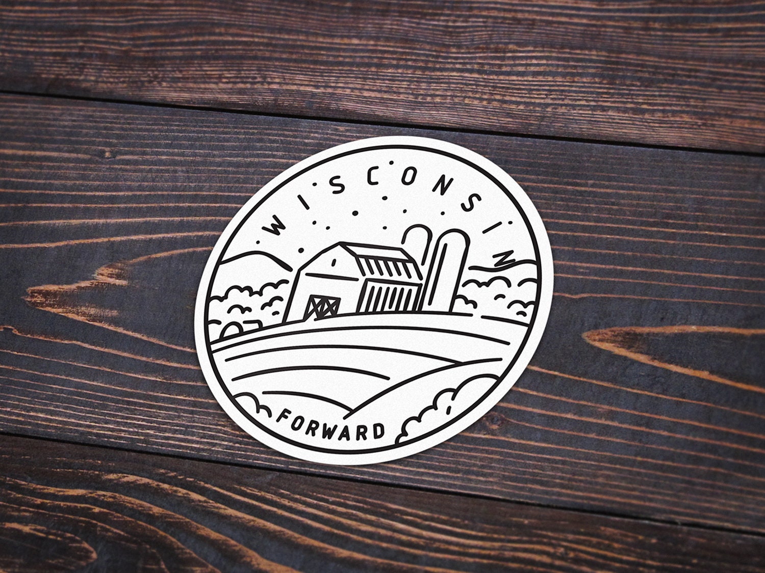 Wisconsin Sticker Wisconsin Decal Multiple Sizes Available | Etsy