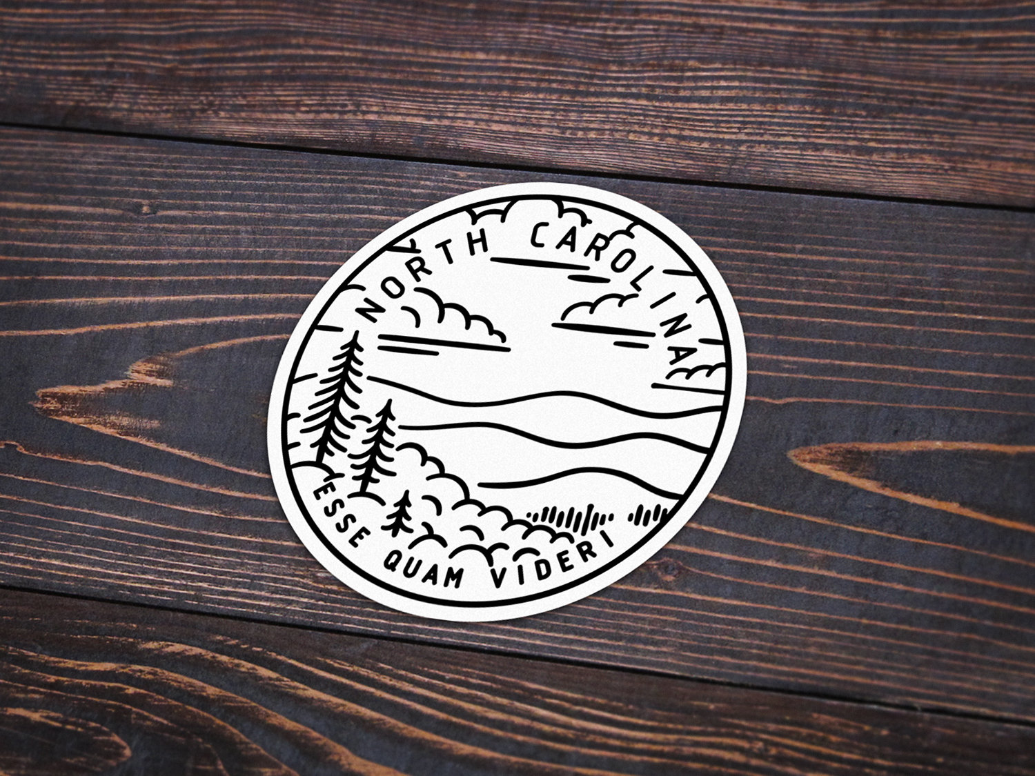 North Carolina Sticker North Carolina Decal Multiple Sizes | Etsy