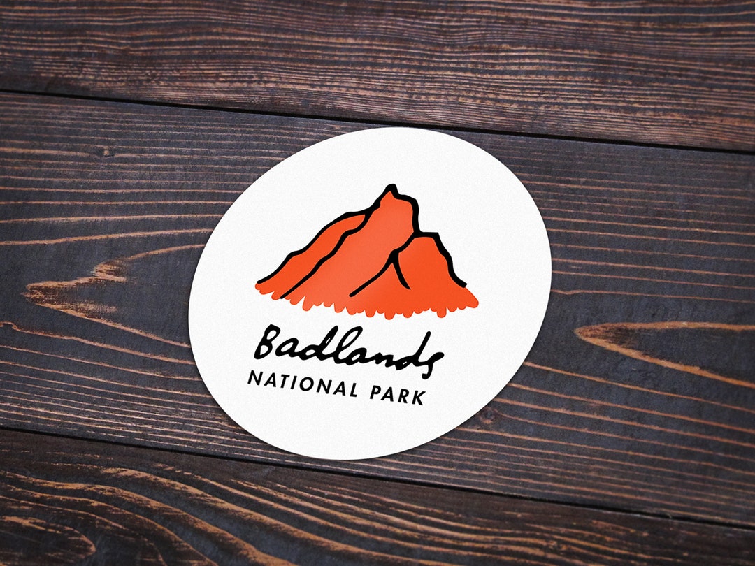 Badlands National Park Sticker - Etsy