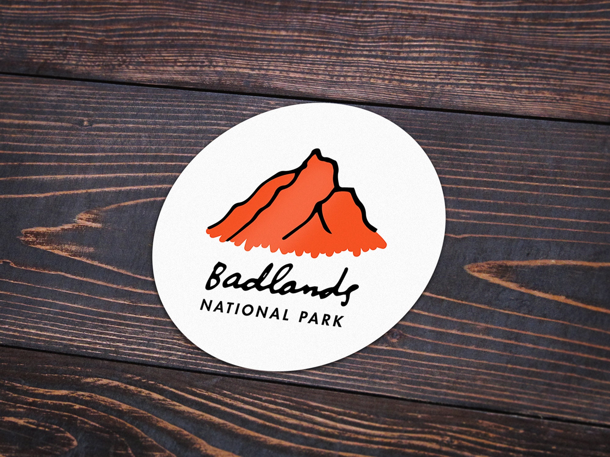 Badlands National Park Sticker Multiple Sizes Available - Etsy