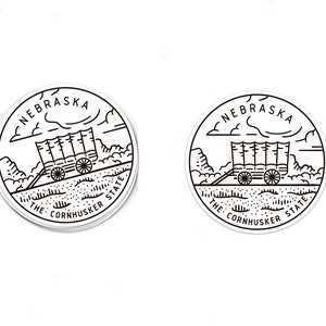 Nebraska Sticker | Nebraska Decal | Multiple Sizes | Bumper Sticker ...