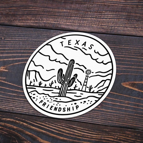 Texas Sticker Texas Decal Multiple Sizes Bumper Sticker - Etsy