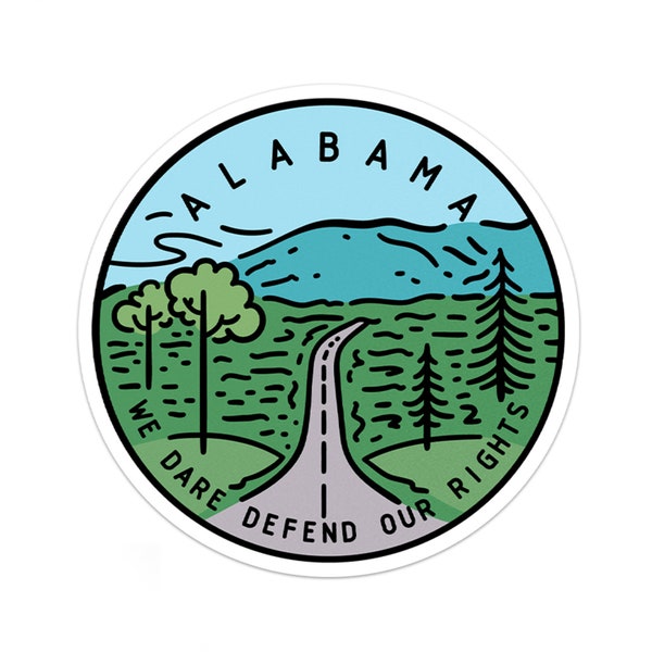Alabama Decal - Etsy