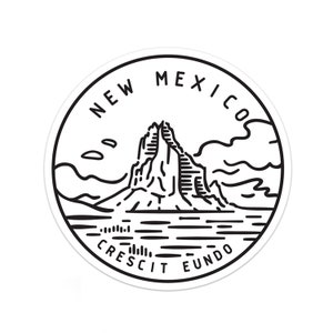 New Mexico Sticker | New Mexico Decal | Multiple Sizes | Bumper Sticker ...