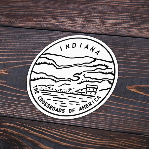 Indiana Decal - Etsy