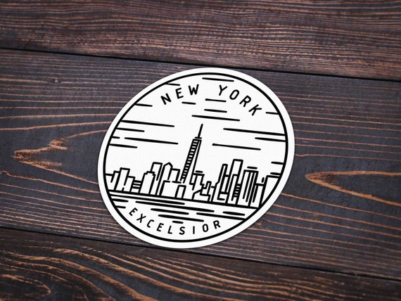 New York Sticker New York Decal Multiple Sizes Available | Etsy