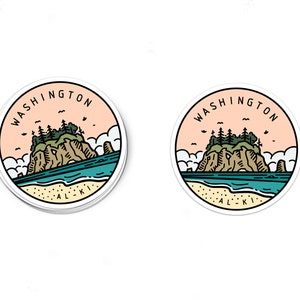 Washington Sticker | Washington Decal | Multiple Sizes | Bumper Sticker ...