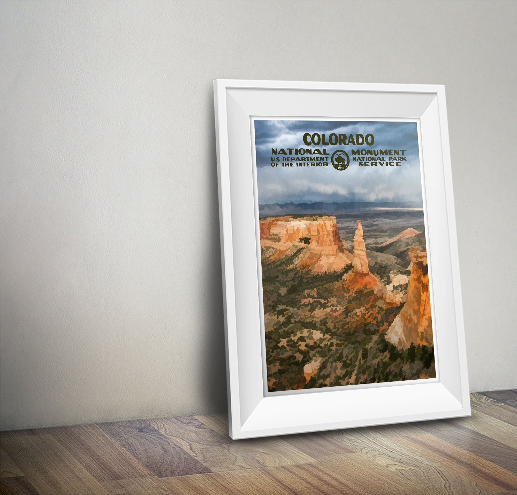 Colorado National Monument Poster - Etsy