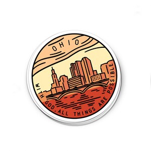 Ohio Sticker | Ohio Decal | Multiple Sizes | Bumper Sticker | Water ...