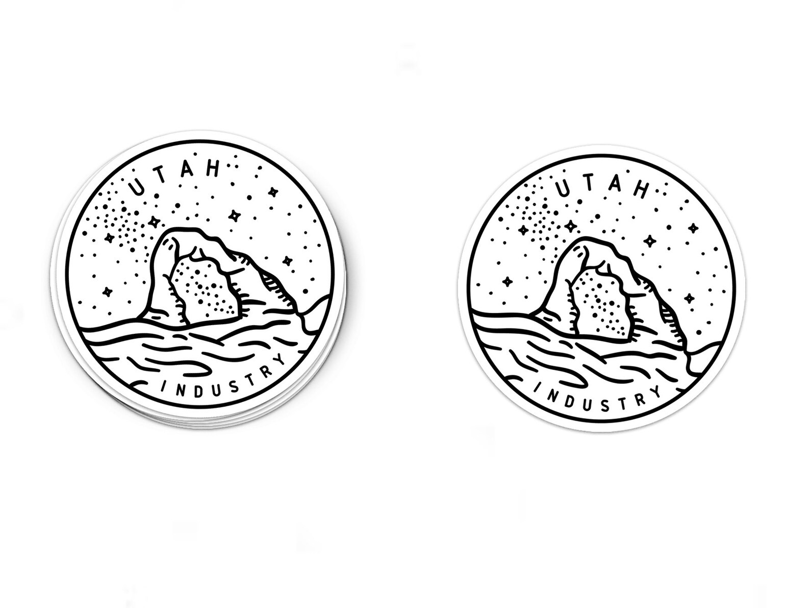 Utah Sticker | Utah Decal | Multiple Sizes | Bumper Sticker | Water ...