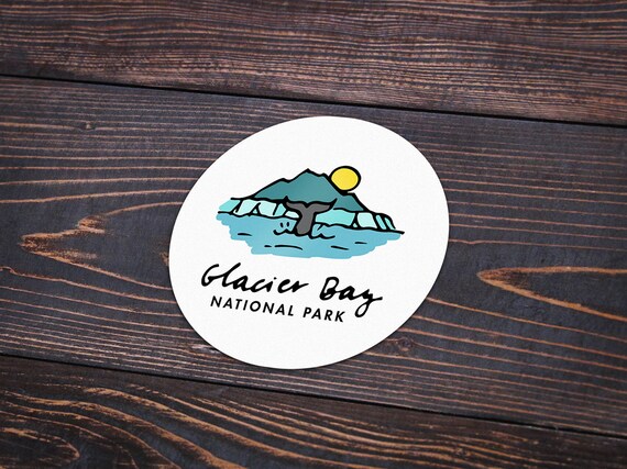 Glacier Bay National Park Sticker National Park Decal | Etsy