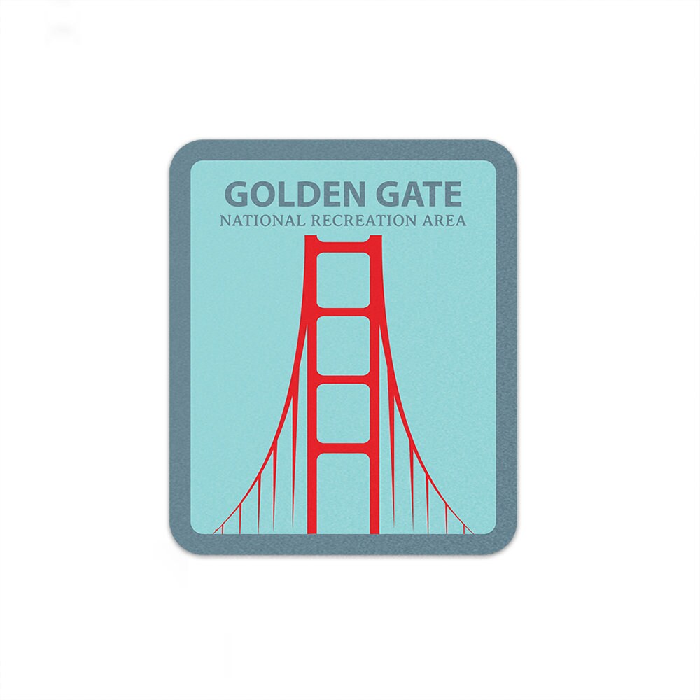 Golden Gate National Recreation Area Sticker - Etsy