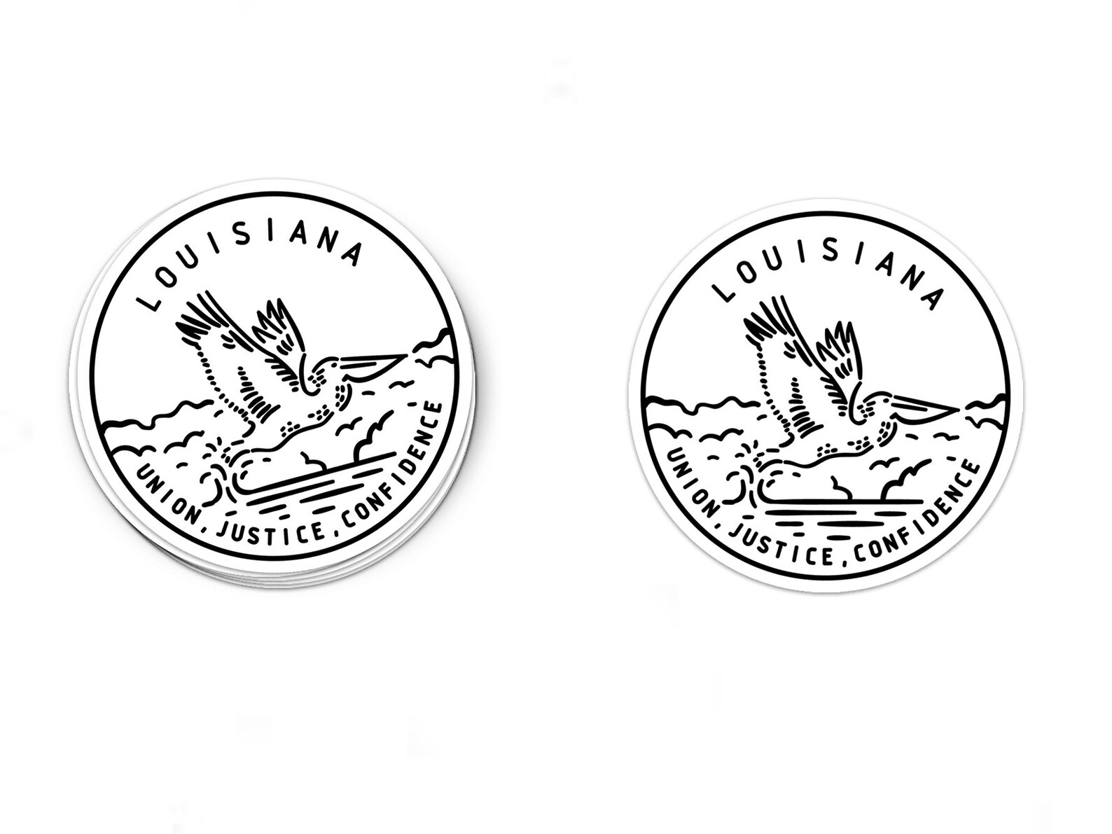 Louisiana Sticker | Louisiana Decal | Multiple Sizes | Bumper Sticker ...