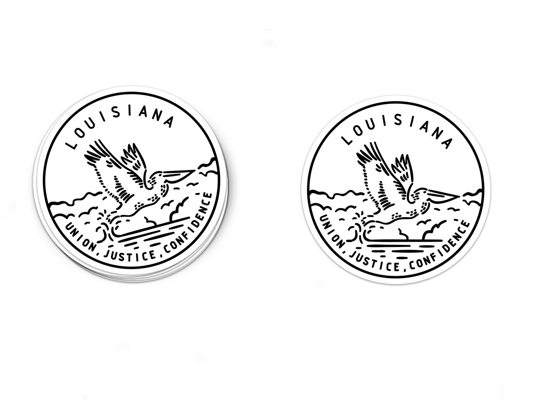 Louisiana Sticker Louisiana Decal Multiple Sizes Available | Etsy