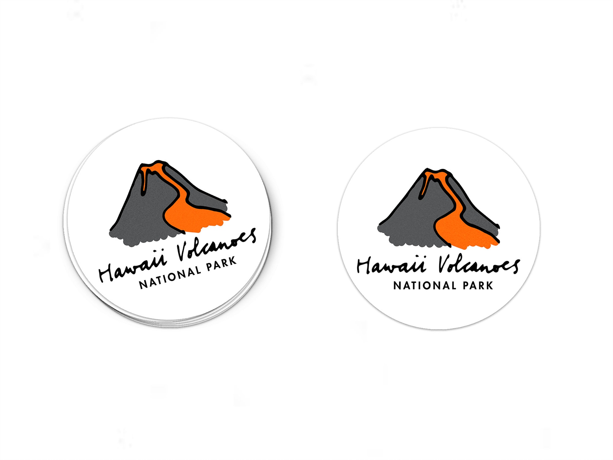 Hawaii Volcanoes National Park Sticker National Park Decal - Etsy