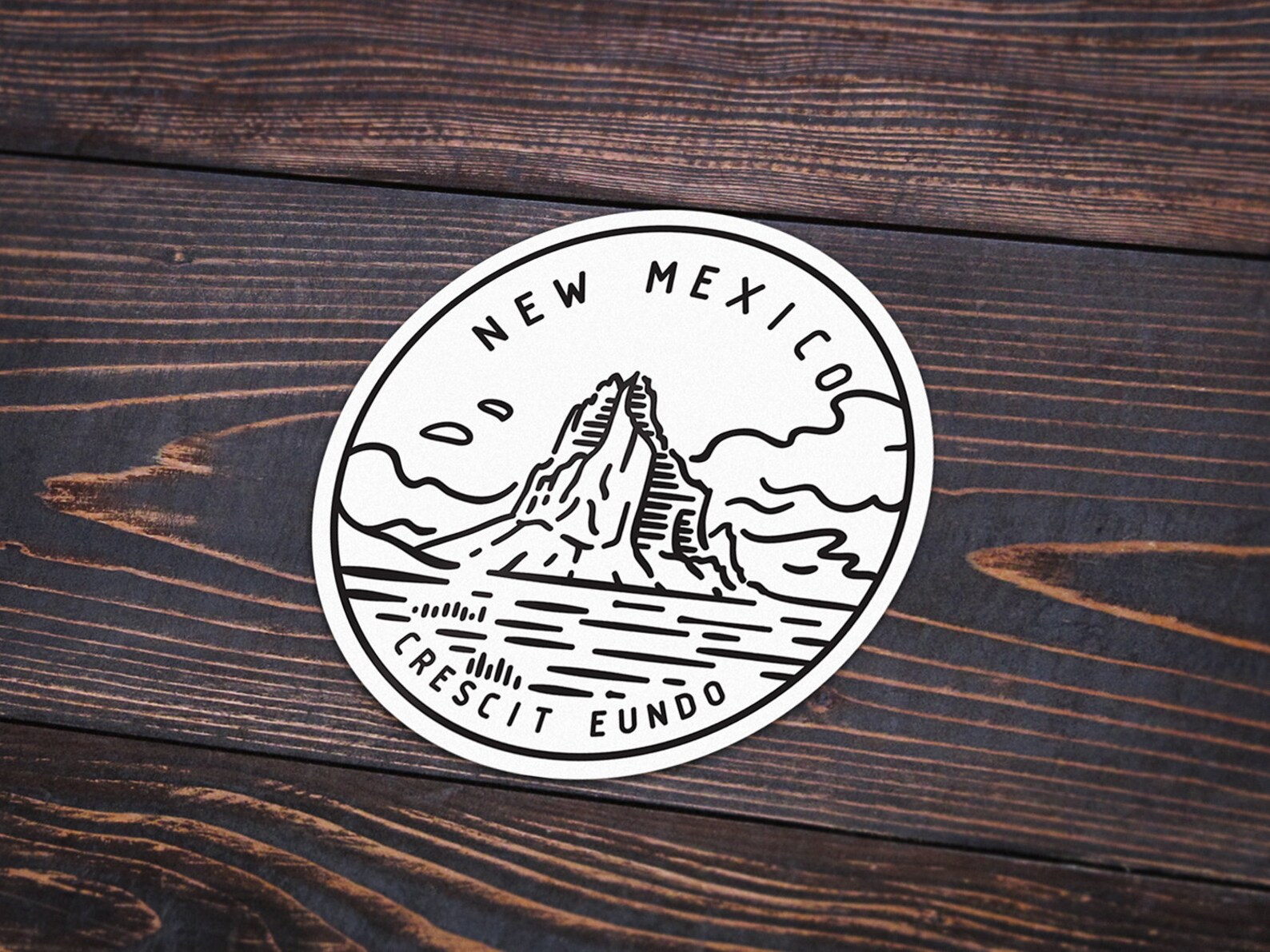 New Mexico Sticker | New Mexico Decal | Multiple Sizes | Bumper Sticker ...
