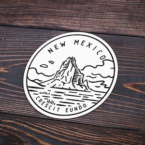 New Mexico Sticker | New Mexico Decal | Multiple Sizes | Bumper Sticker ...