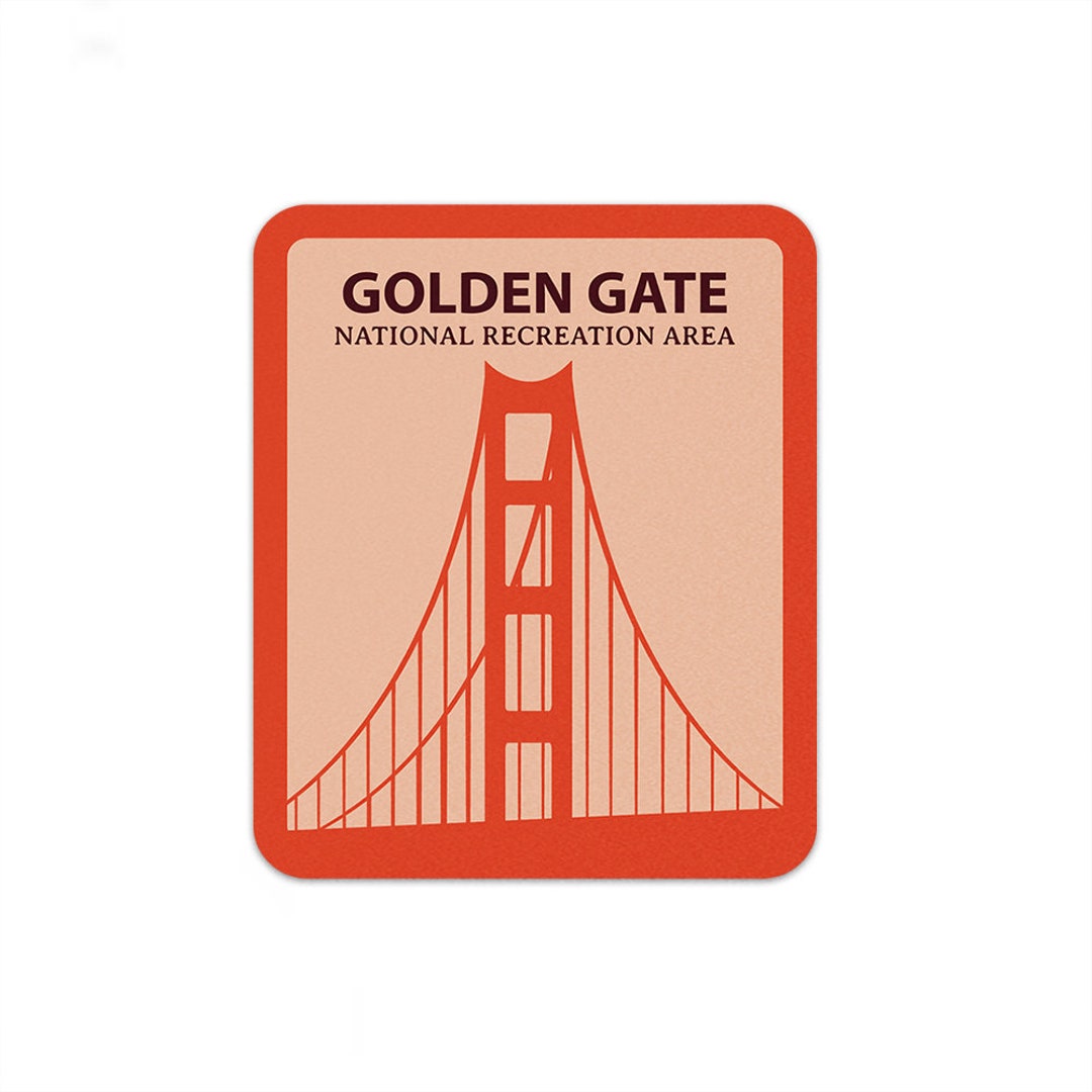 Golden Gate National Recreation Area Sticker - Etsy