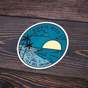 Puerto Rico Sticker | Puerto Rico Decal | Multiple Sizes | Bumper ...