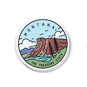 Montana Sticker | Montana Decal | Multiple Sizes | Bumper Sticker ...