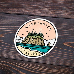 Washington Sticker | Washington Decal | Multiple Sizes | Bumper Sticker ...