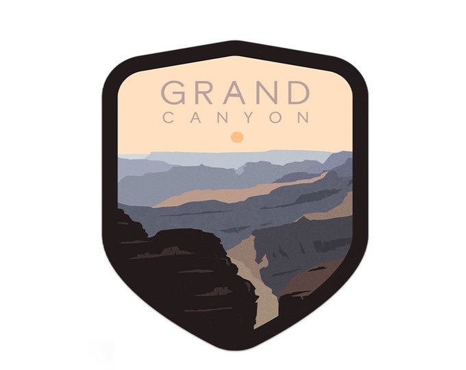 Grand Canyon National Park Sticker Car Bumper Decal - Etsy
