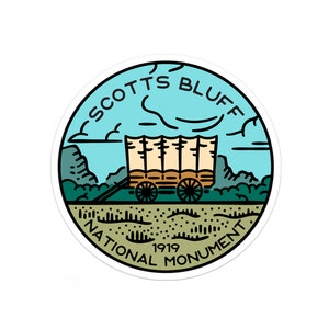 Scotts Bluff National Monument Sticker - Etsy