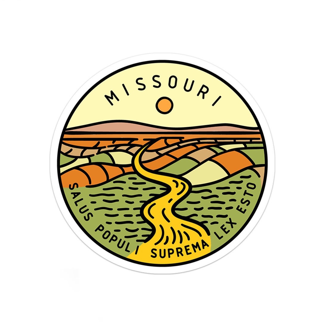 Missouri Sticker | Missouri Decal | Multiple Sizes | Bumper Sticker ...