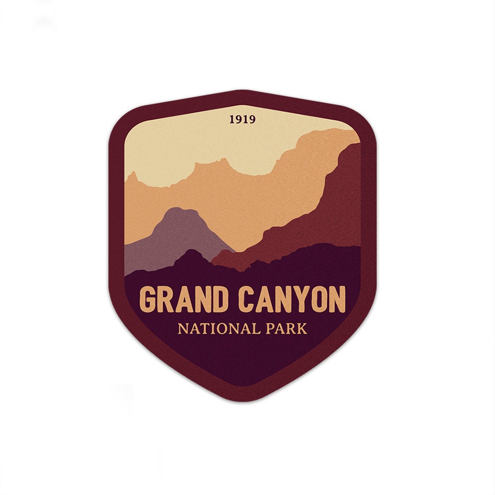 Grand Canyon National Park Sticker - Etsy