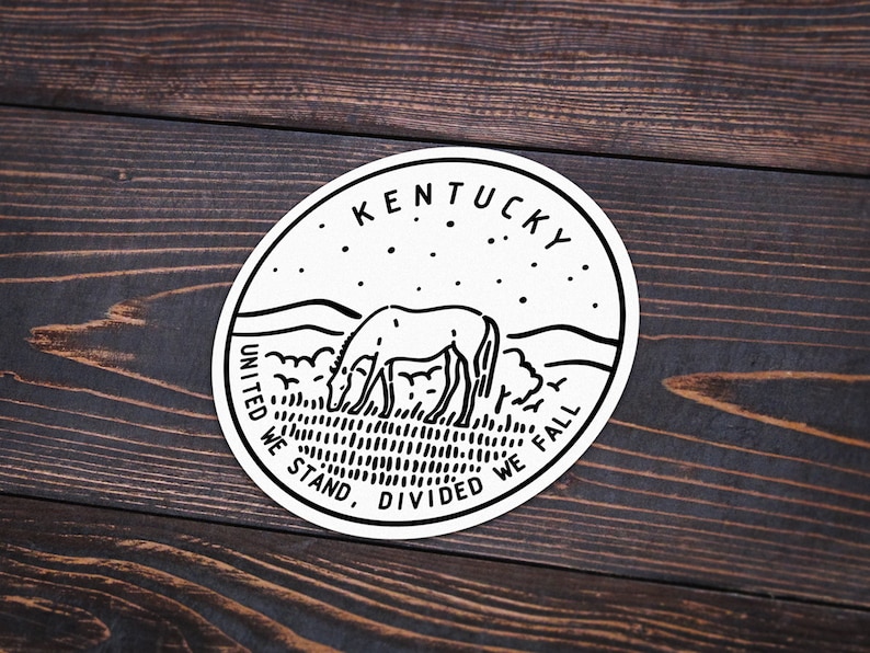 Kentucky Sticker | Kentucky Decal | Multiple Sizes | Bumper Sticker ...