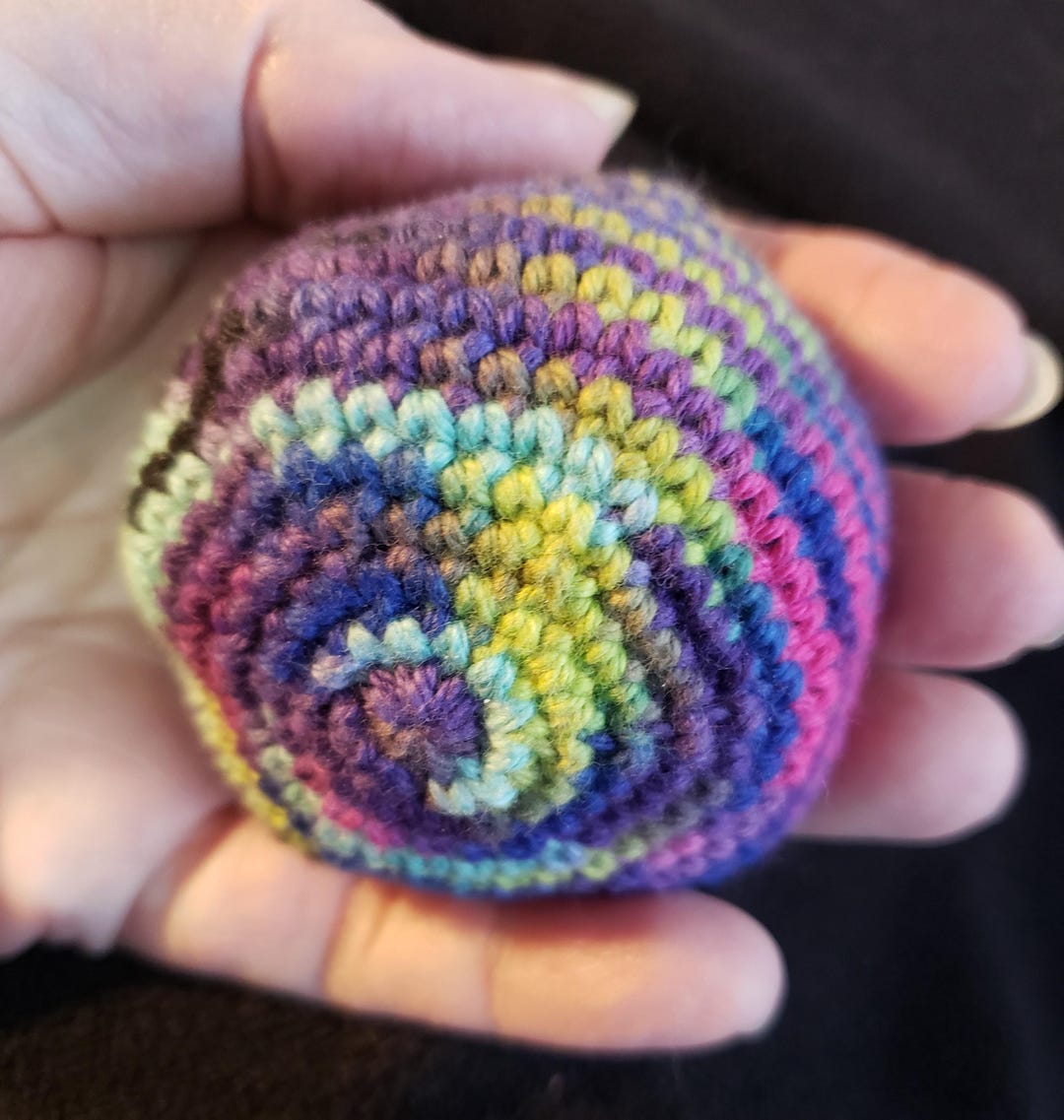 2.1.019pm/hb – 1 Oz Sensory Fidget/stress Ball, Pink/blue/chartreuse ...