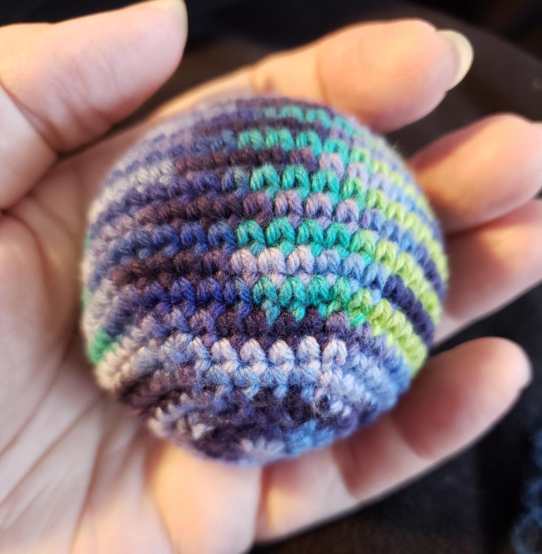 2.1.011bo/bc – 1 Oz Sensory Fidget/stress Ball, Blue Ombre + Blue/teal ...