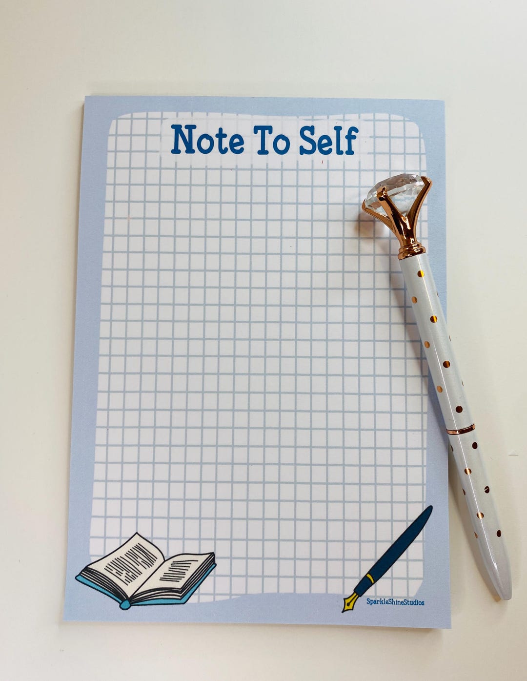 Handmade 5 X 7 Notepad - "note to Self" (to Do List Notepad, Cute ...