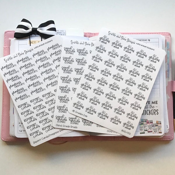 Student Planner Stickers - Etsy