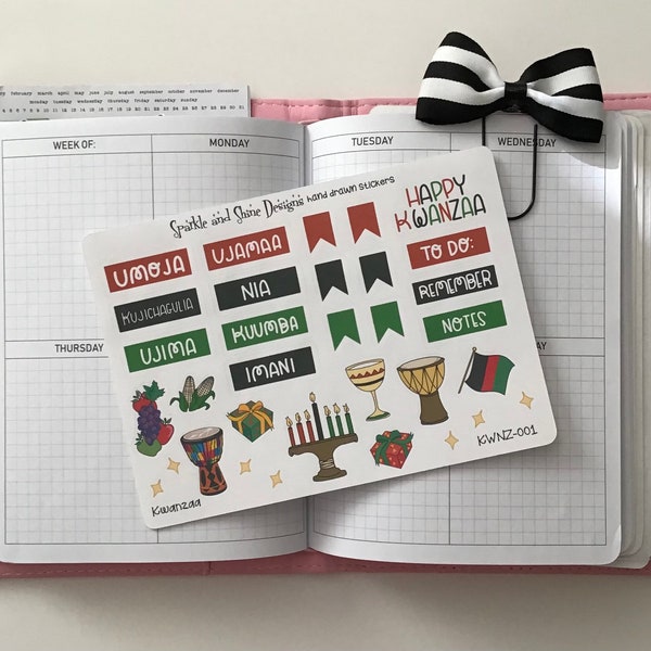 Kwanzaa Stickers - Etsy