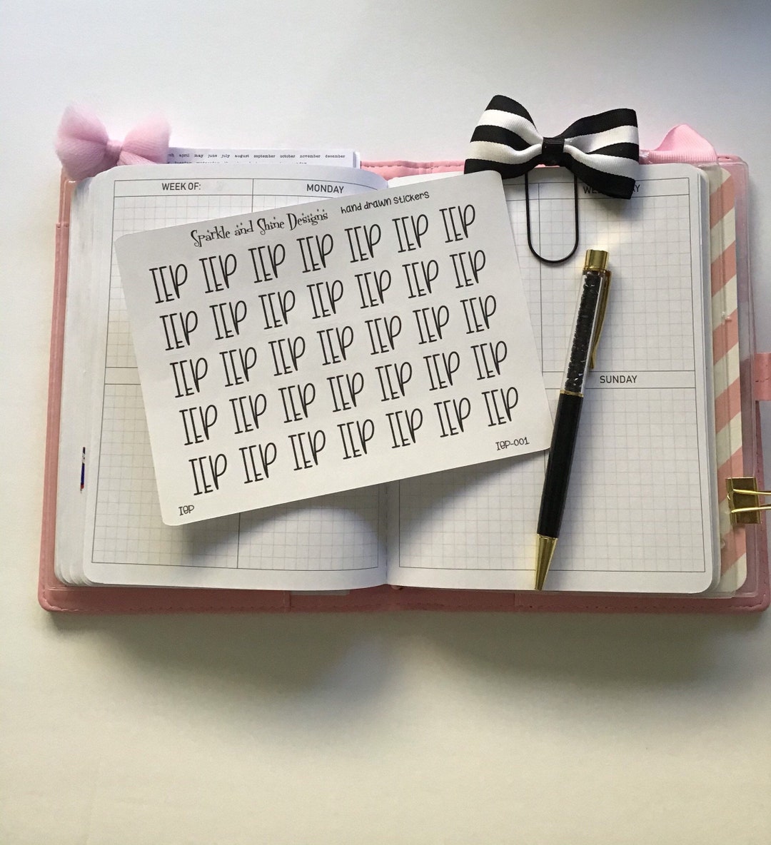 IEP Meeting Teacher Lesson Planning Planner Stickers - Etsy