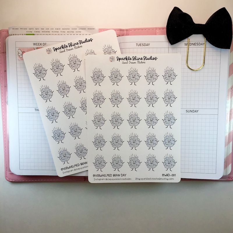 The Overwhelmed Planner - Etsy