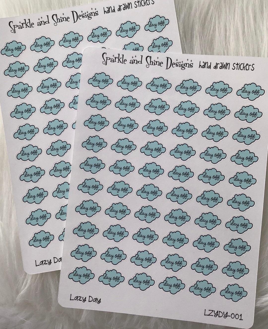 Day off Planner Stickers - Etsy