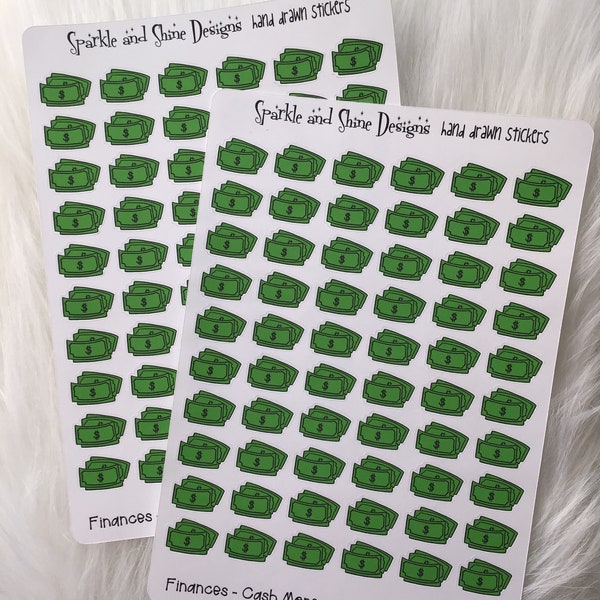 Money Planner Stickers - Etsy
