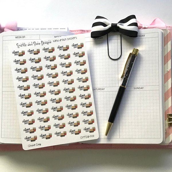 Cheat Day Stickers - Etsy