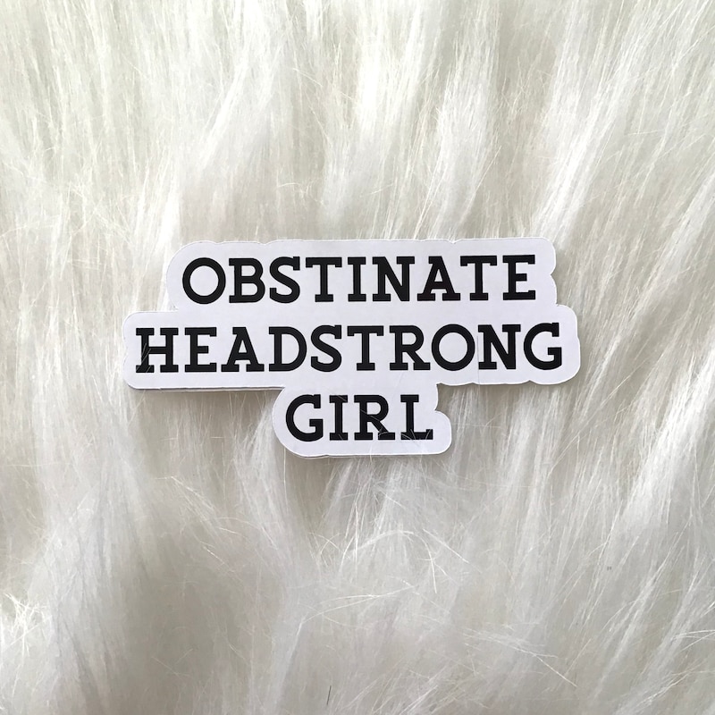 Obstinate Headstrong - Etsy